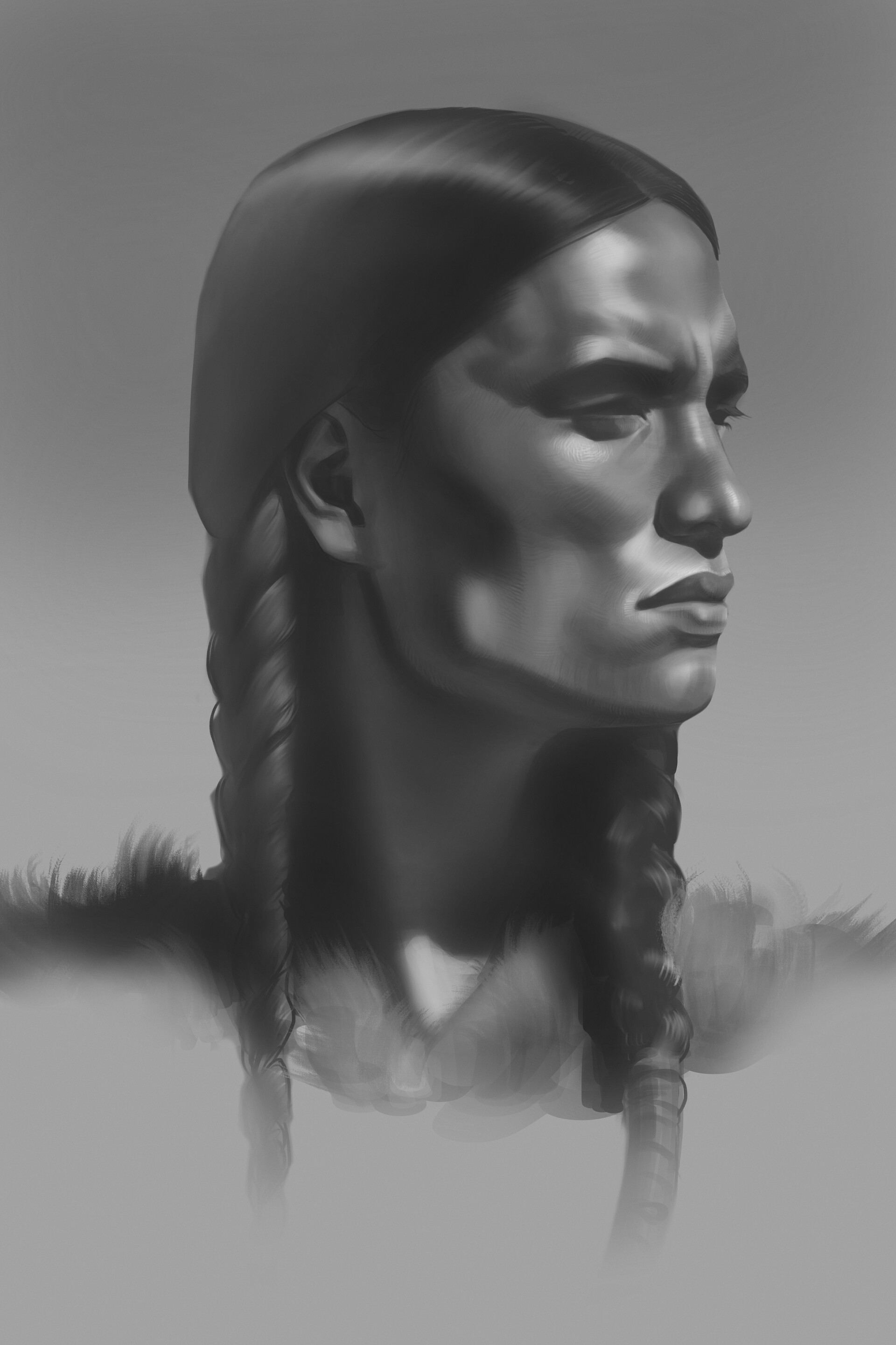 ArtStation - portrait study