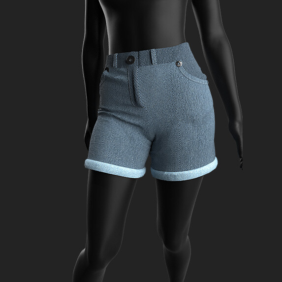 TOBart - 4+1 WOMEN'S SHORTS MODEL