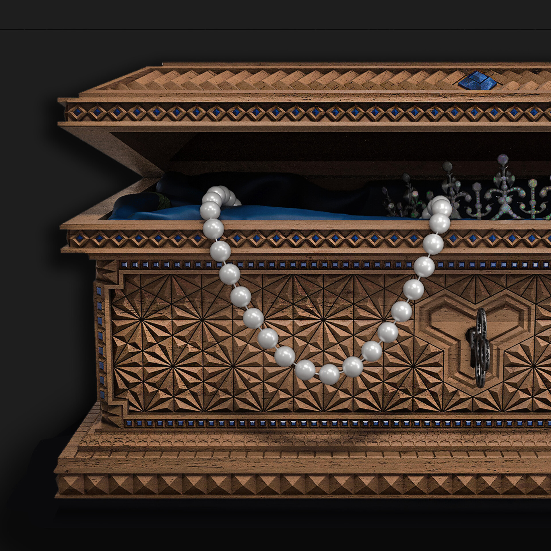 ArtStation - Geometric Jewelry Box