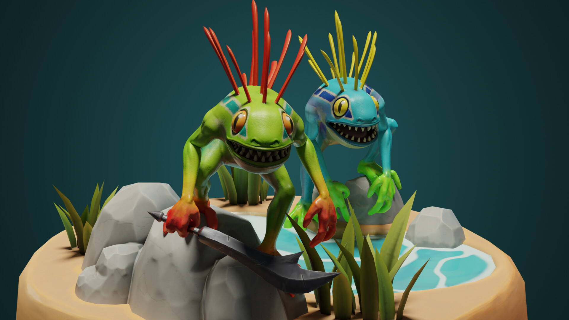 Murloc genuine highpoly