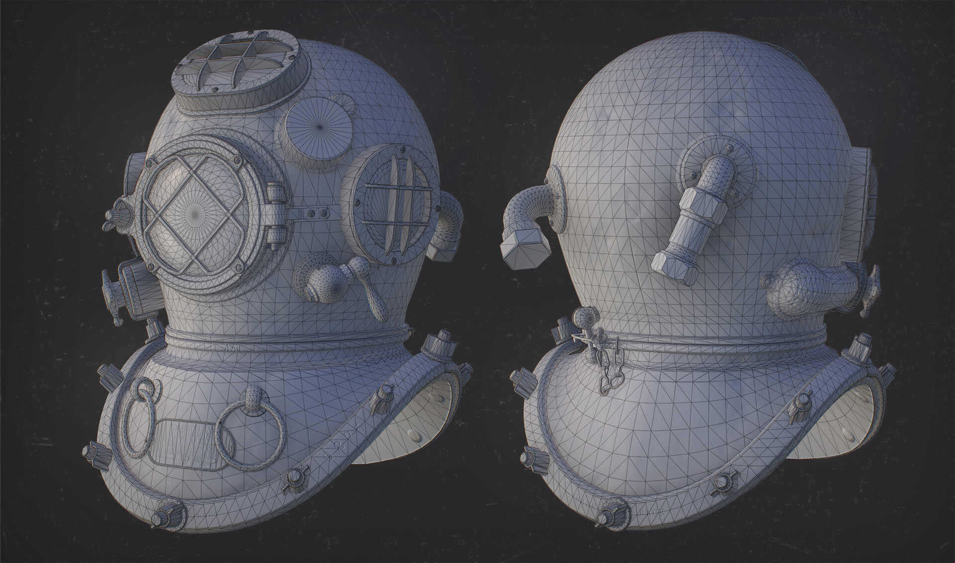 Romain Le Foll - Diving Helmet - Mark V