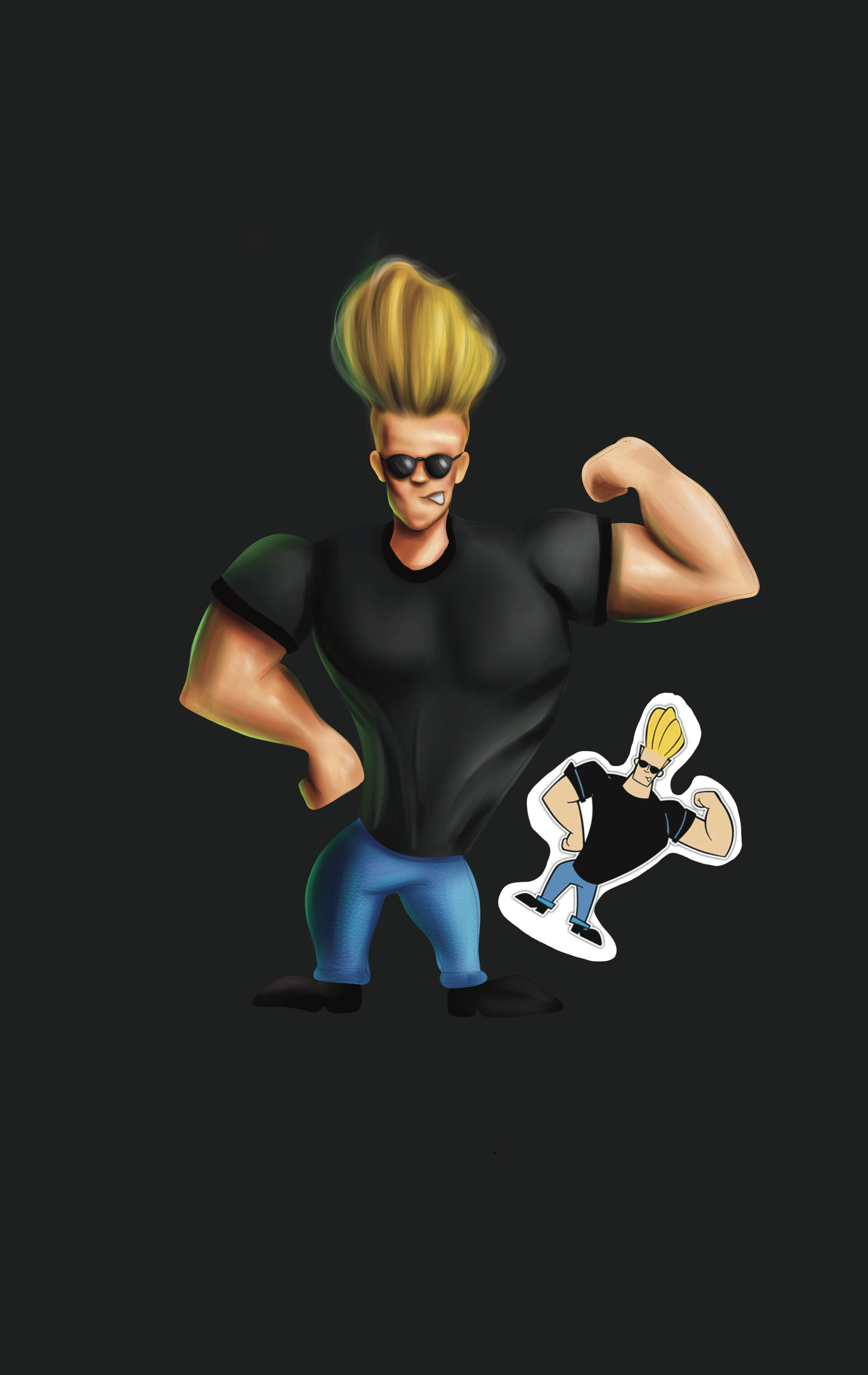 ArtStation - Johnny Bravo