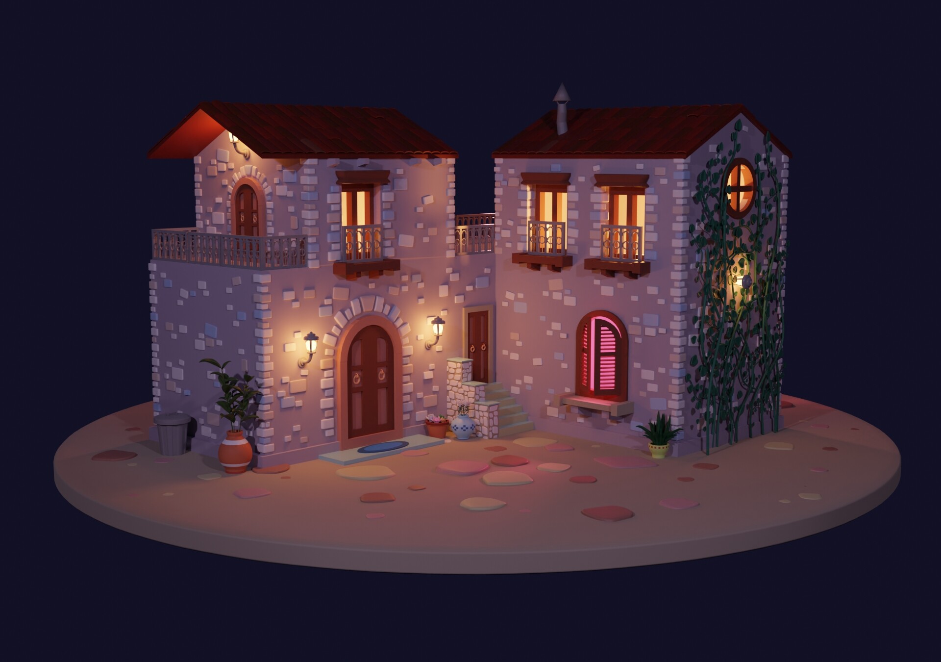 ArtStation - Brick House