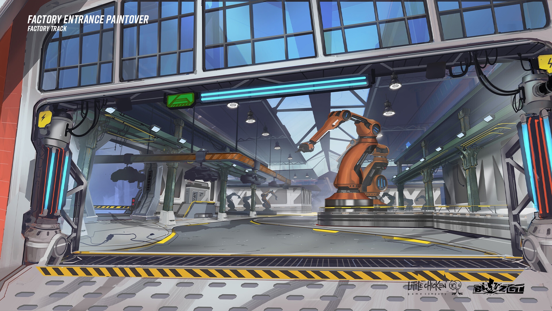 ArtStation - Factory Track