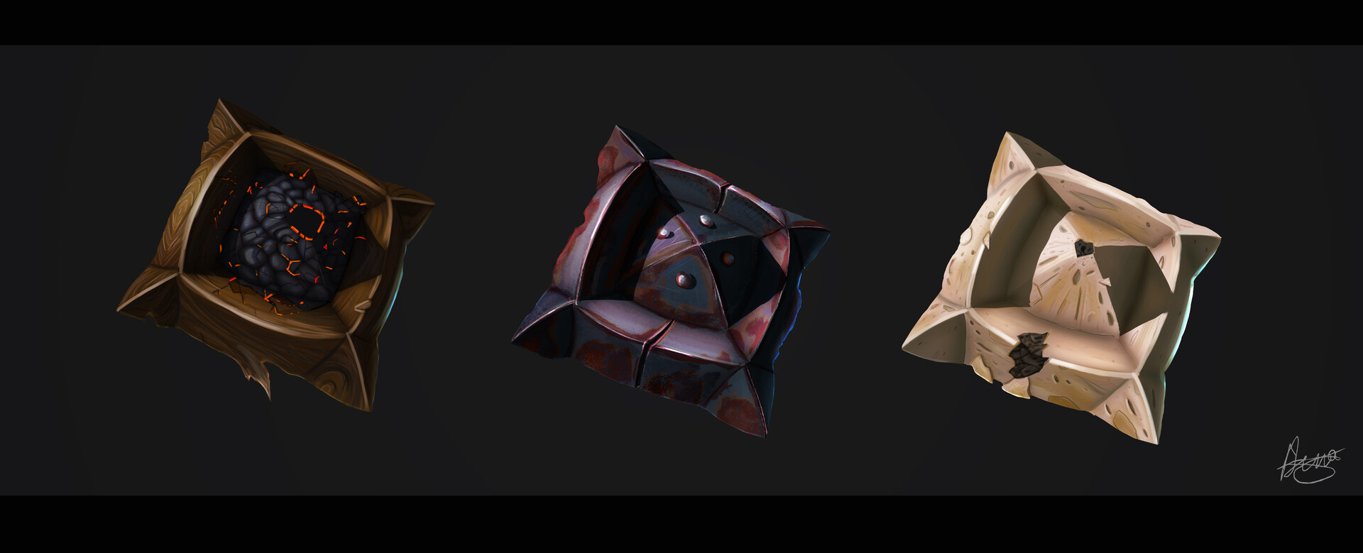 Delus Vanetta - Render study props