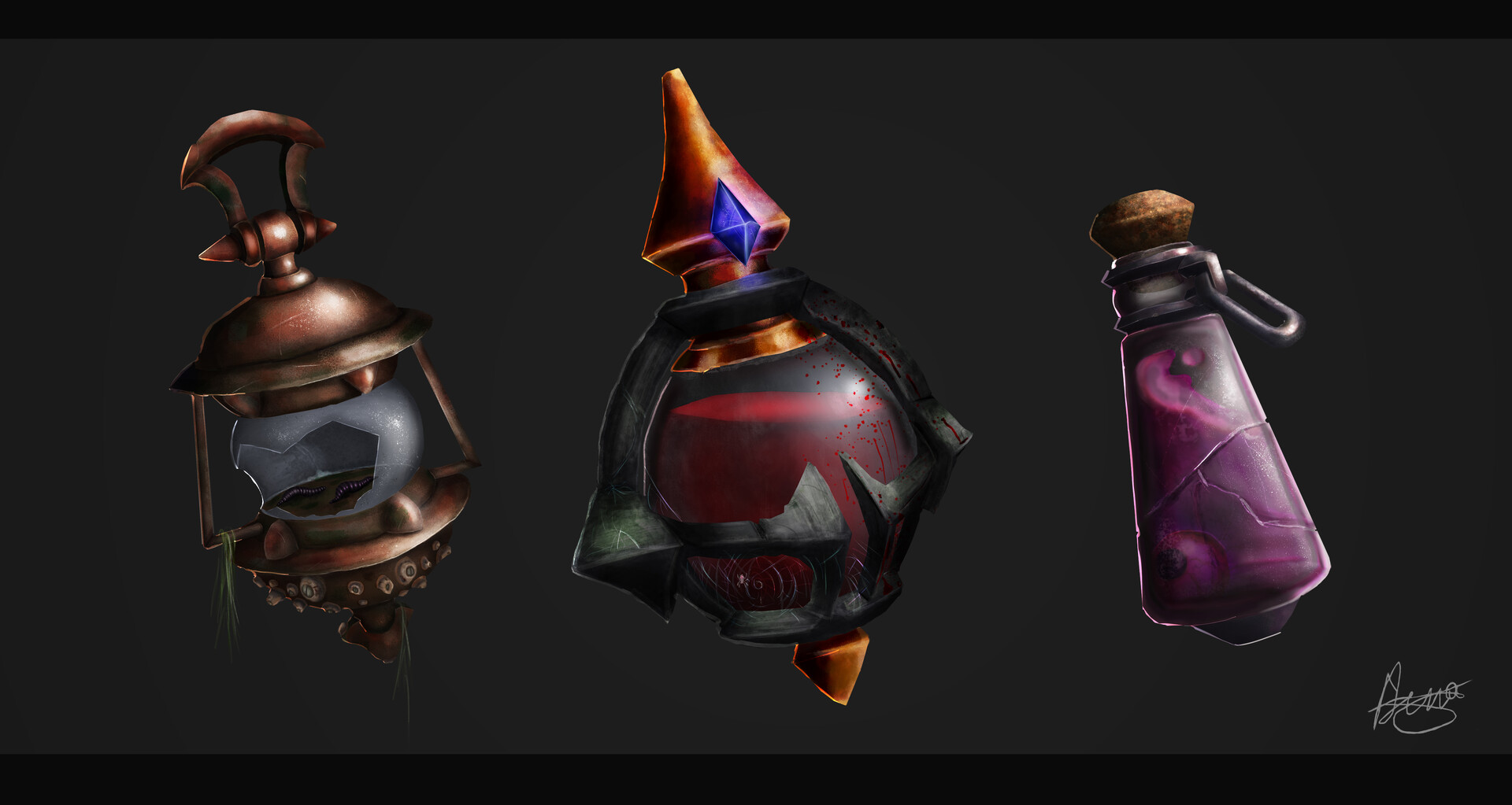 Delus Vanetta - Render study props