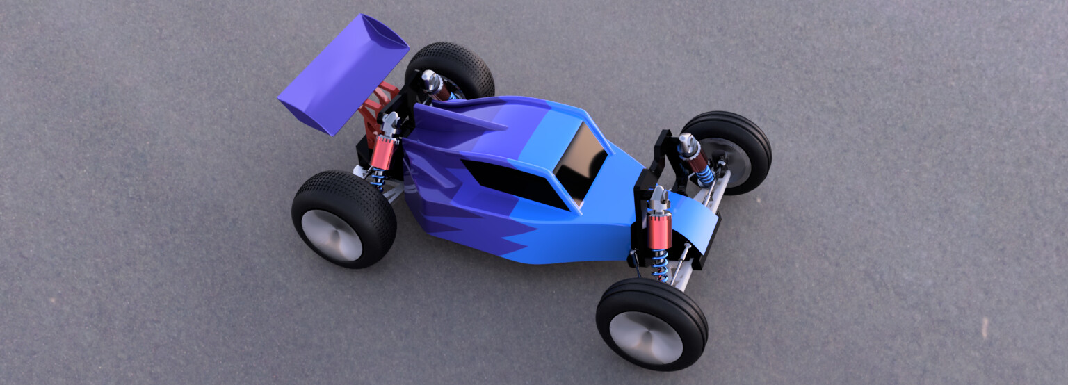 ArtStation - 3D Buggy Model