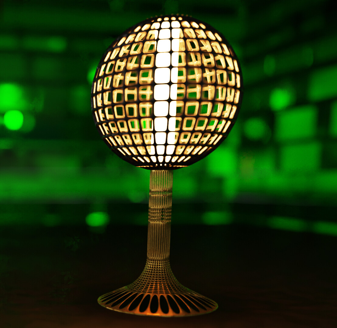 ArtStation - Futuristic Lampshade