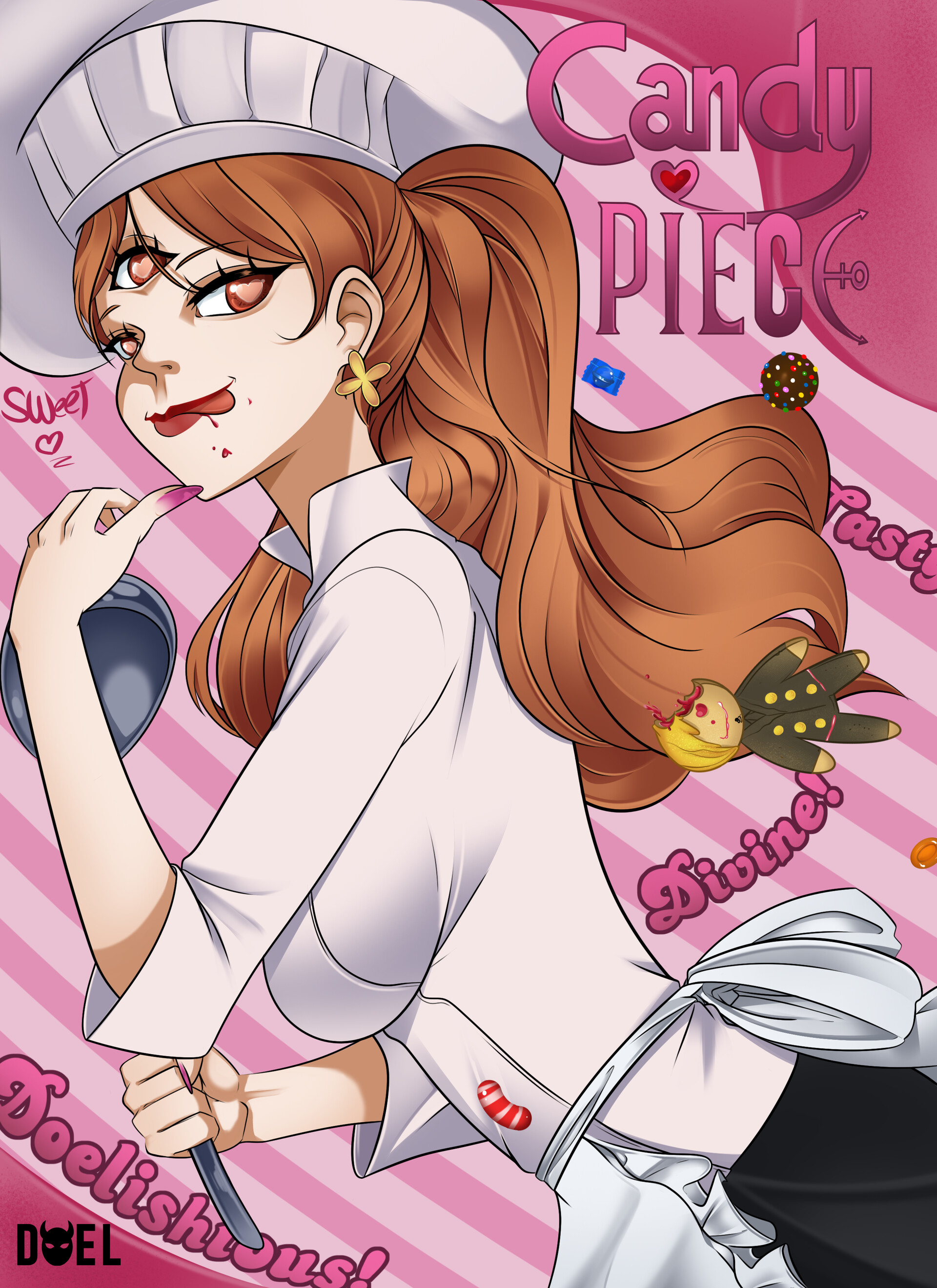 ArtStation - Candy Piece - Charlotte Pudding