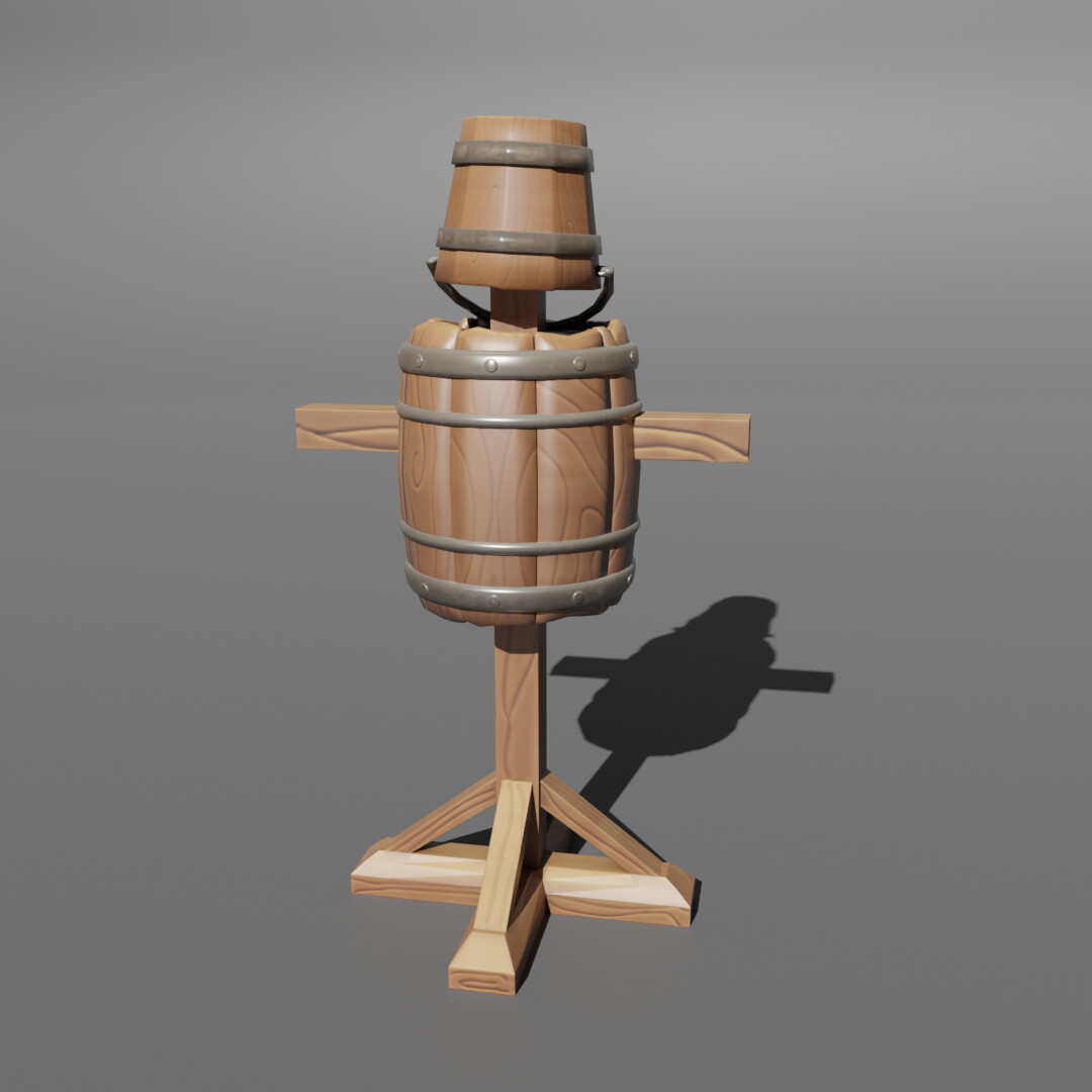 ArtStation - Training Dummy Prop