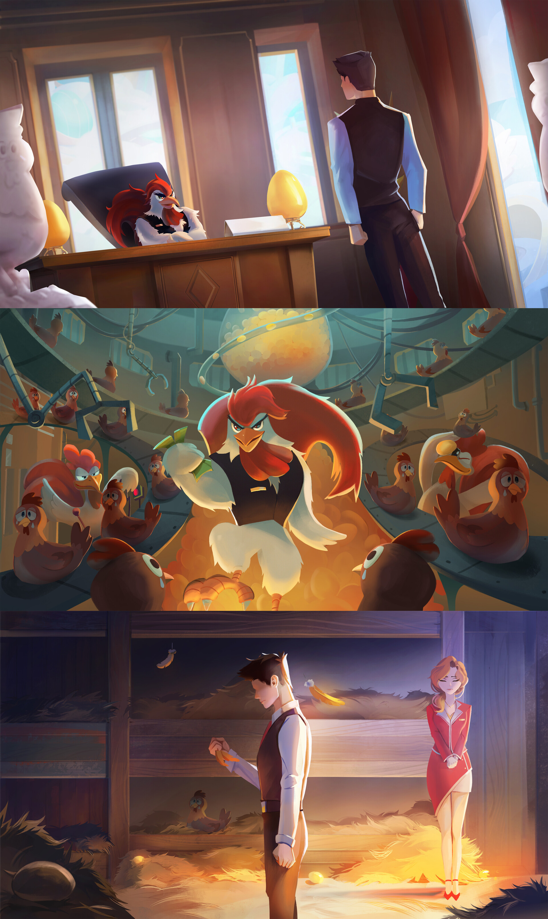 ArtStation - Project FTE ( FIND THE EGG !)