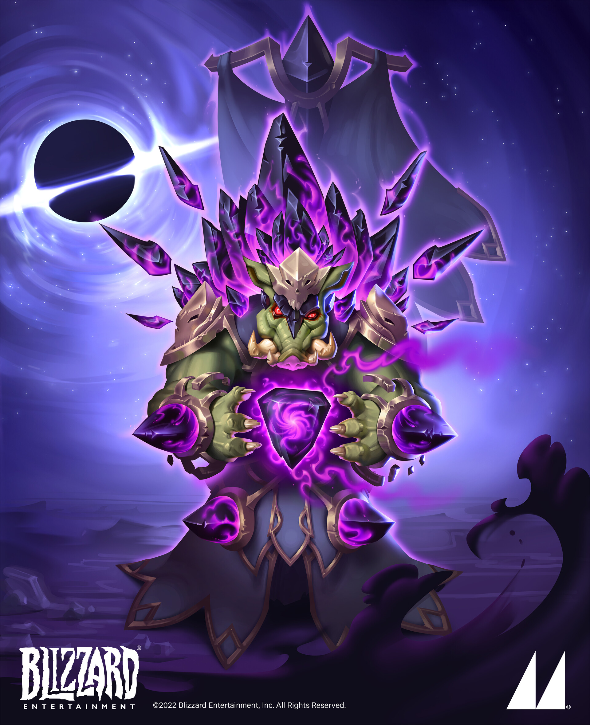 Mooncolony - Hearthstone Hero Skin | Deal Speaker Blackthorn