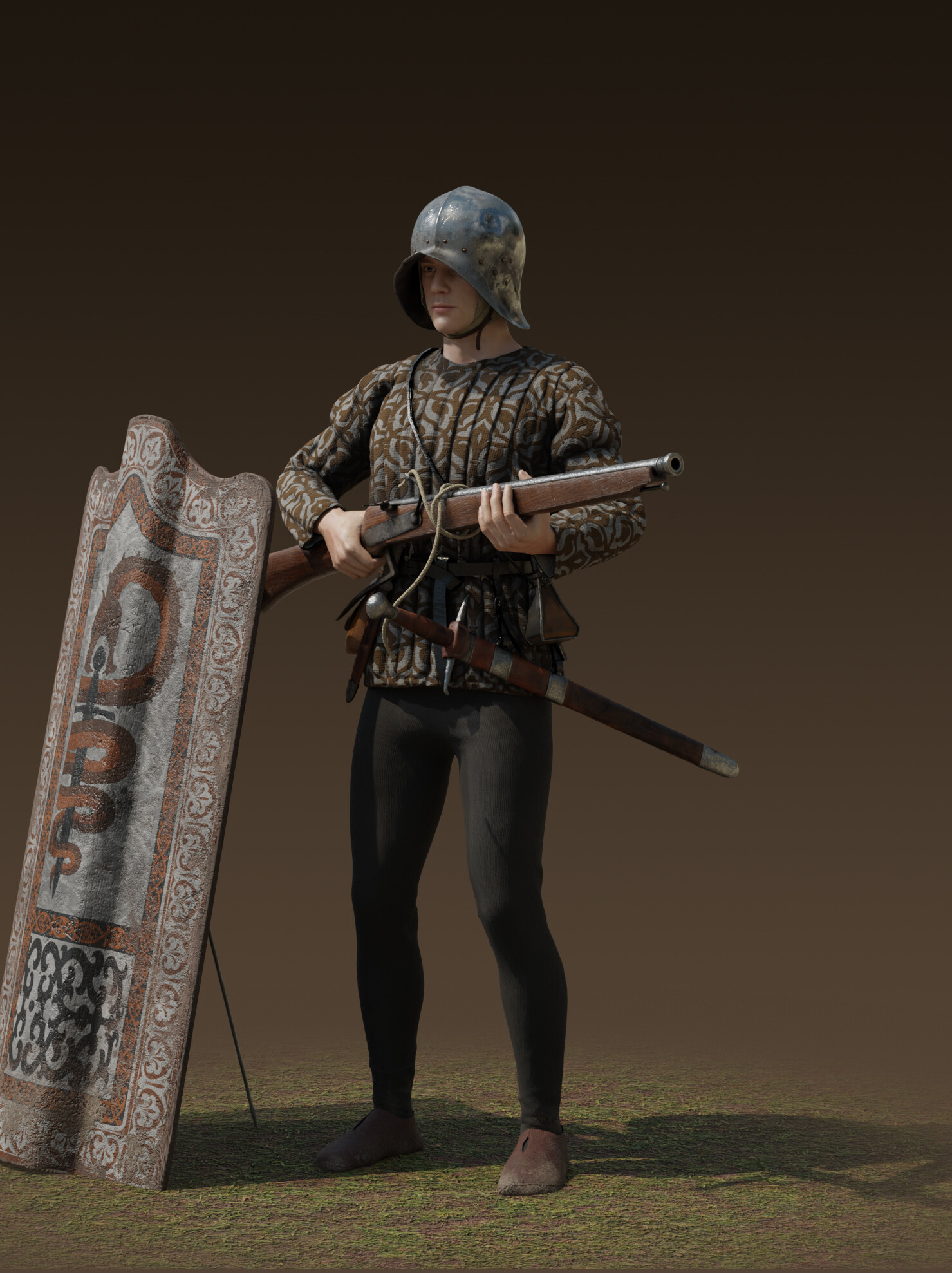 ArtStation - Handgunner, Iron Eaters contract company