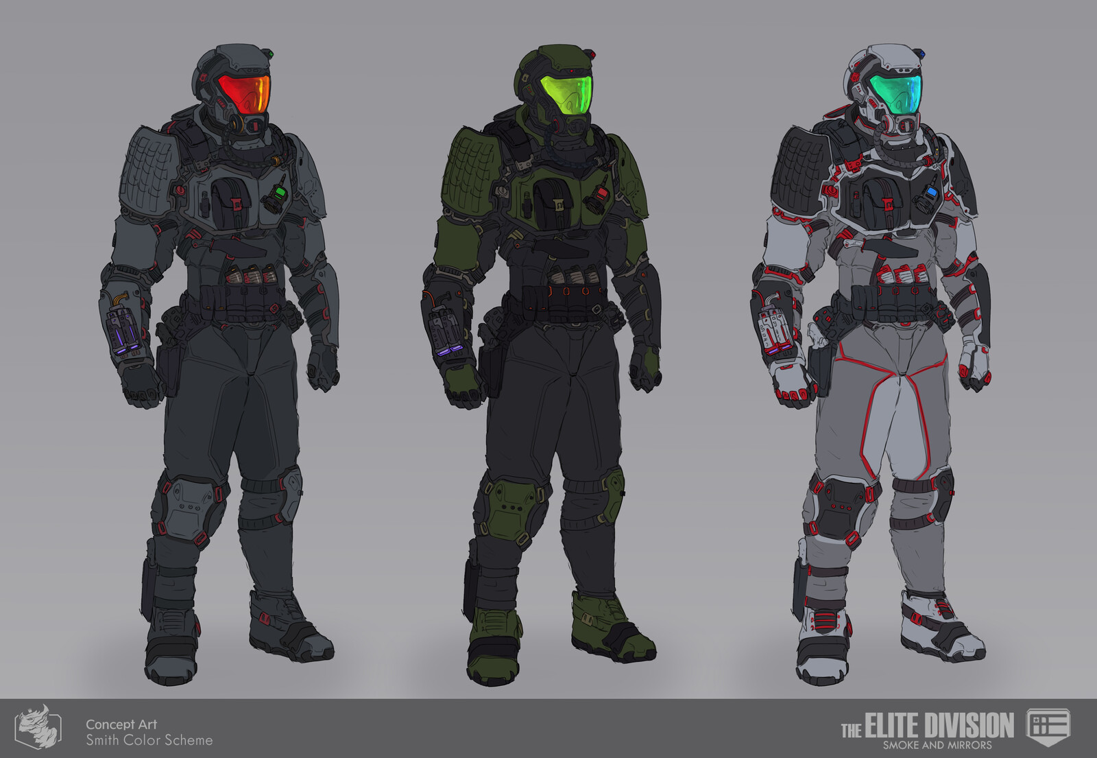 Nate Welch - Mercenary Smith - Concept Art | The Elite Division