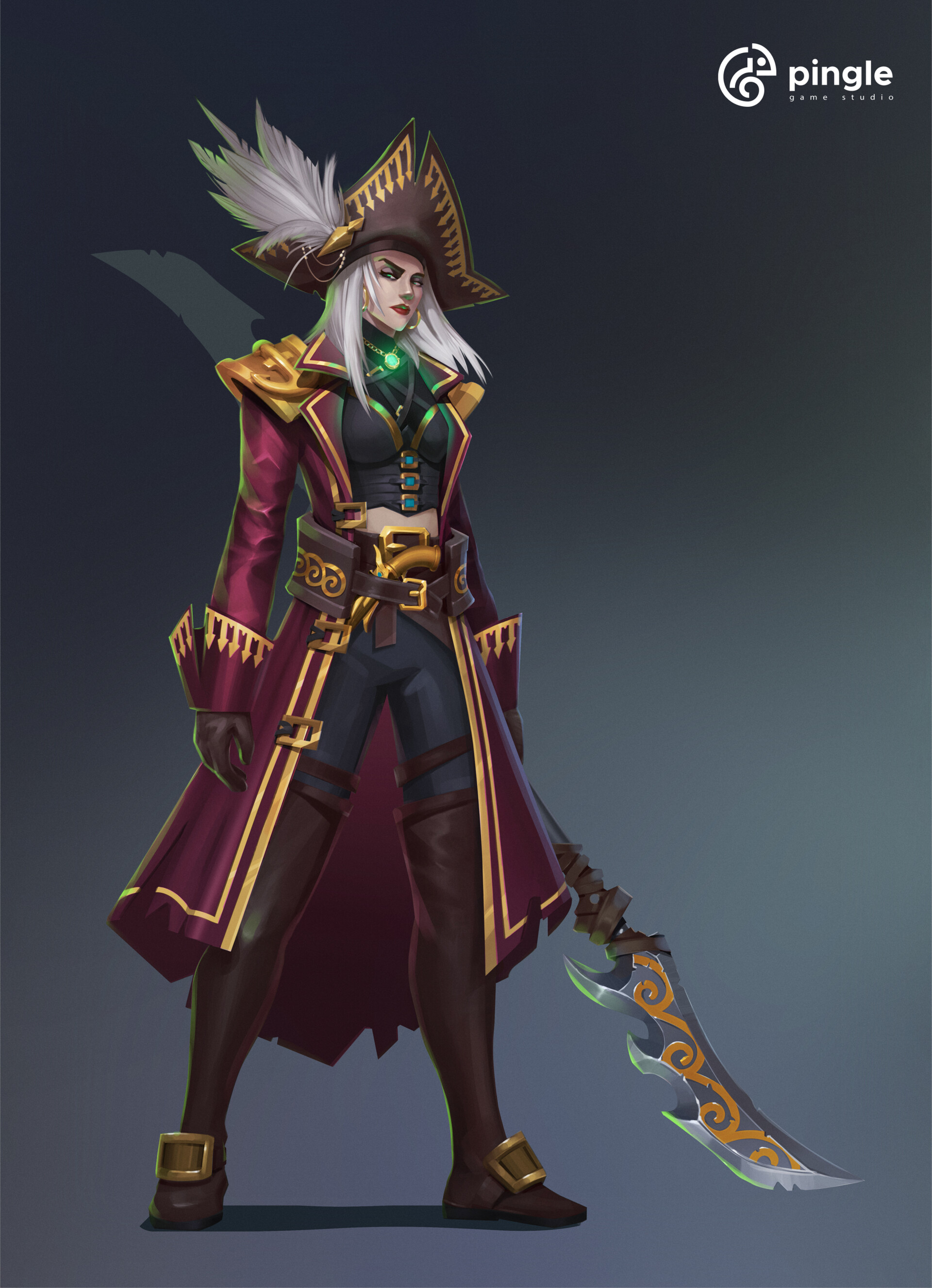 Pingle Studio - She's a pirate!