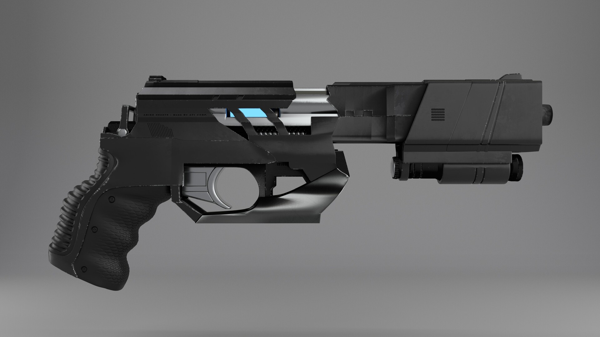 ArtStation - SF Gun