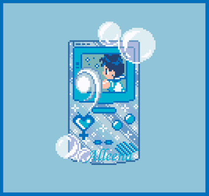 ArtStation - Sailor Mercury - Pixel Art