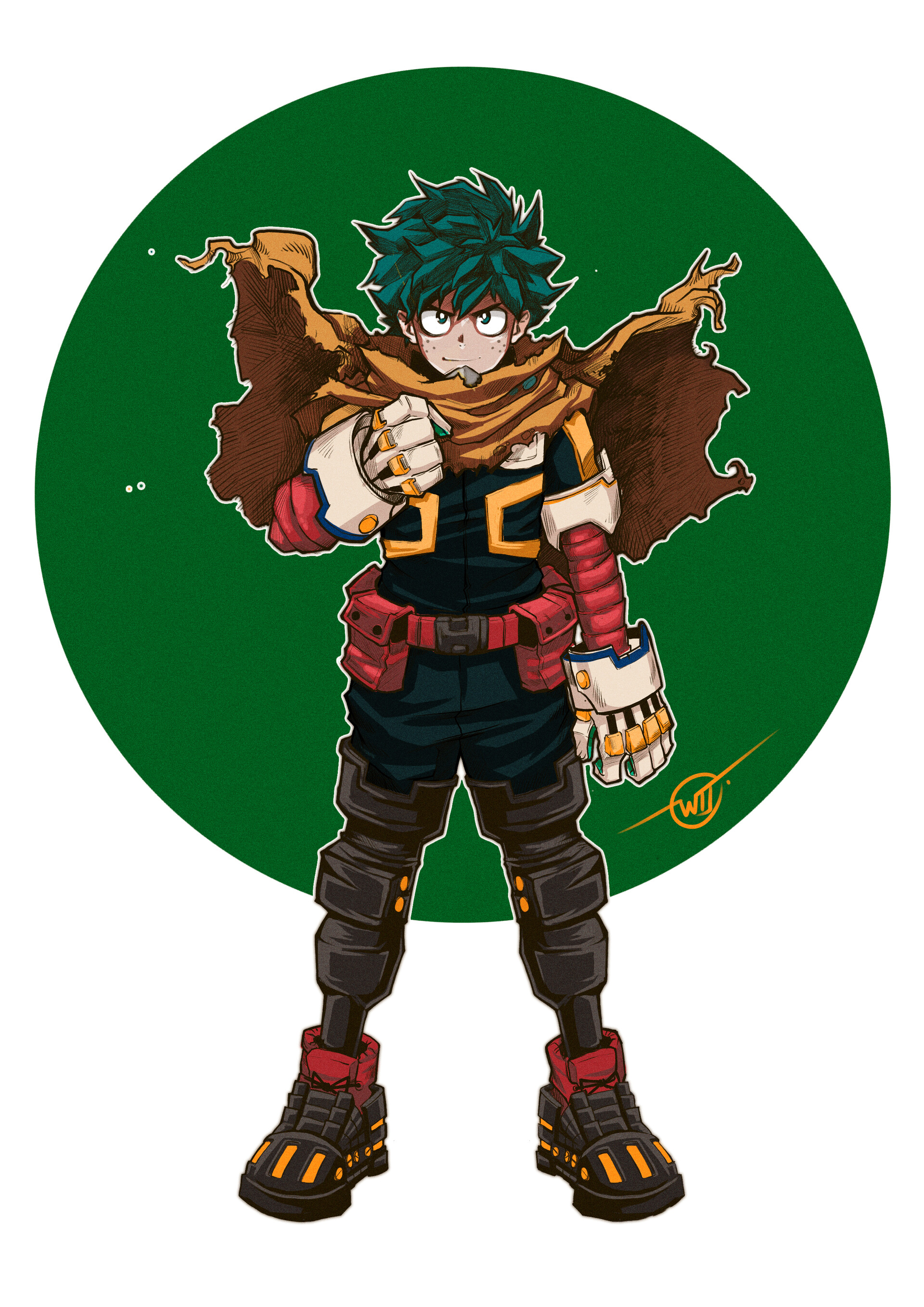 ArtStation - Deku Fanart
