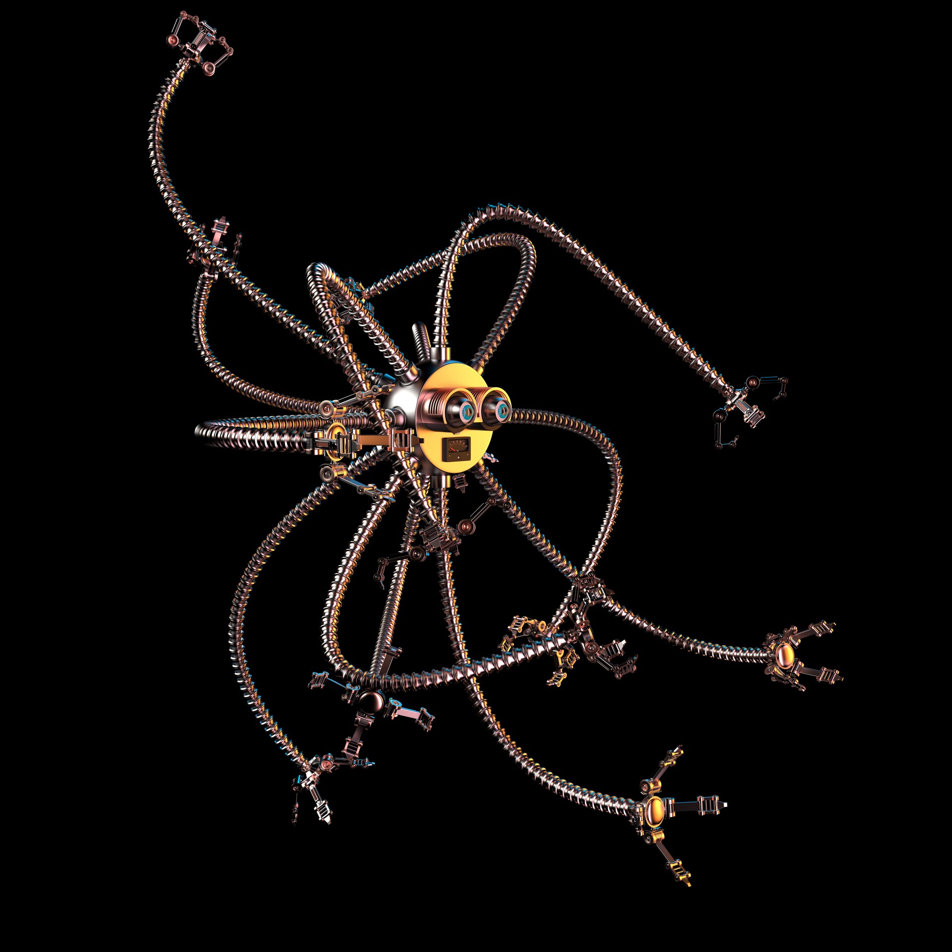 Octopus Robot Wallpaper 2088