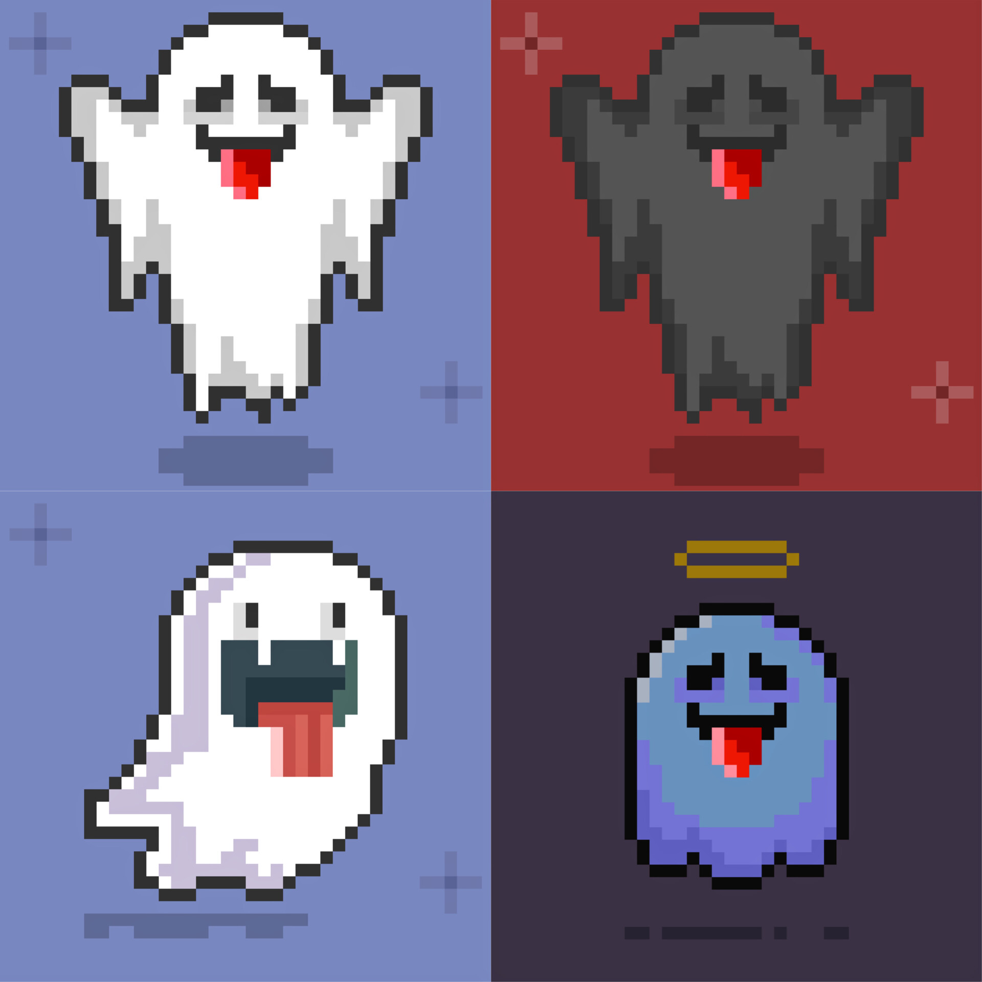 ArtStation - Pixel Ghosts