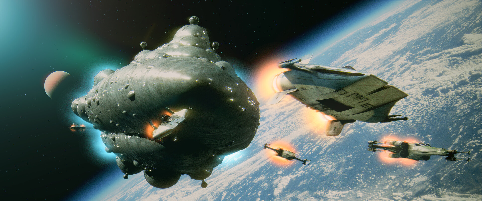 Coming Home, by Eric Guedes : r/ImaginaryStarships