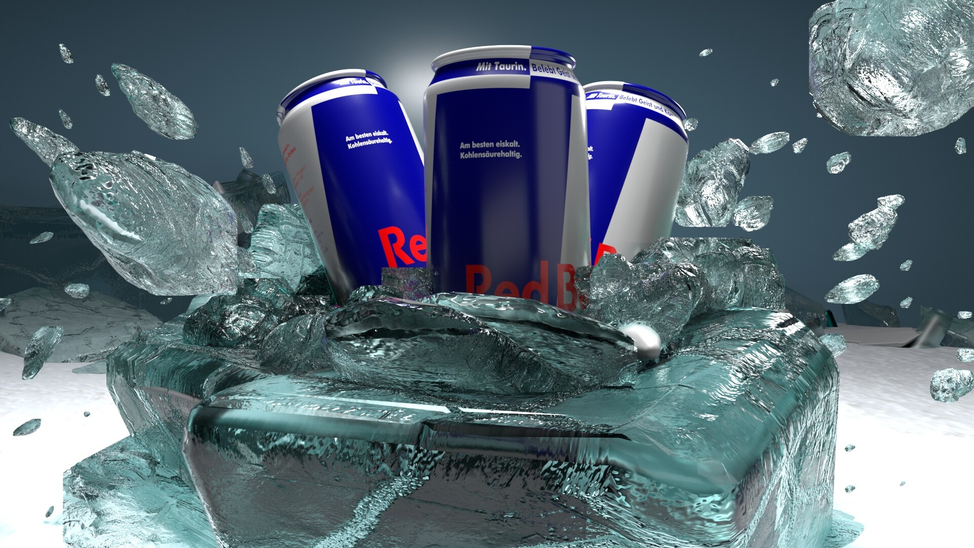 ArtStation - Redbull packshot