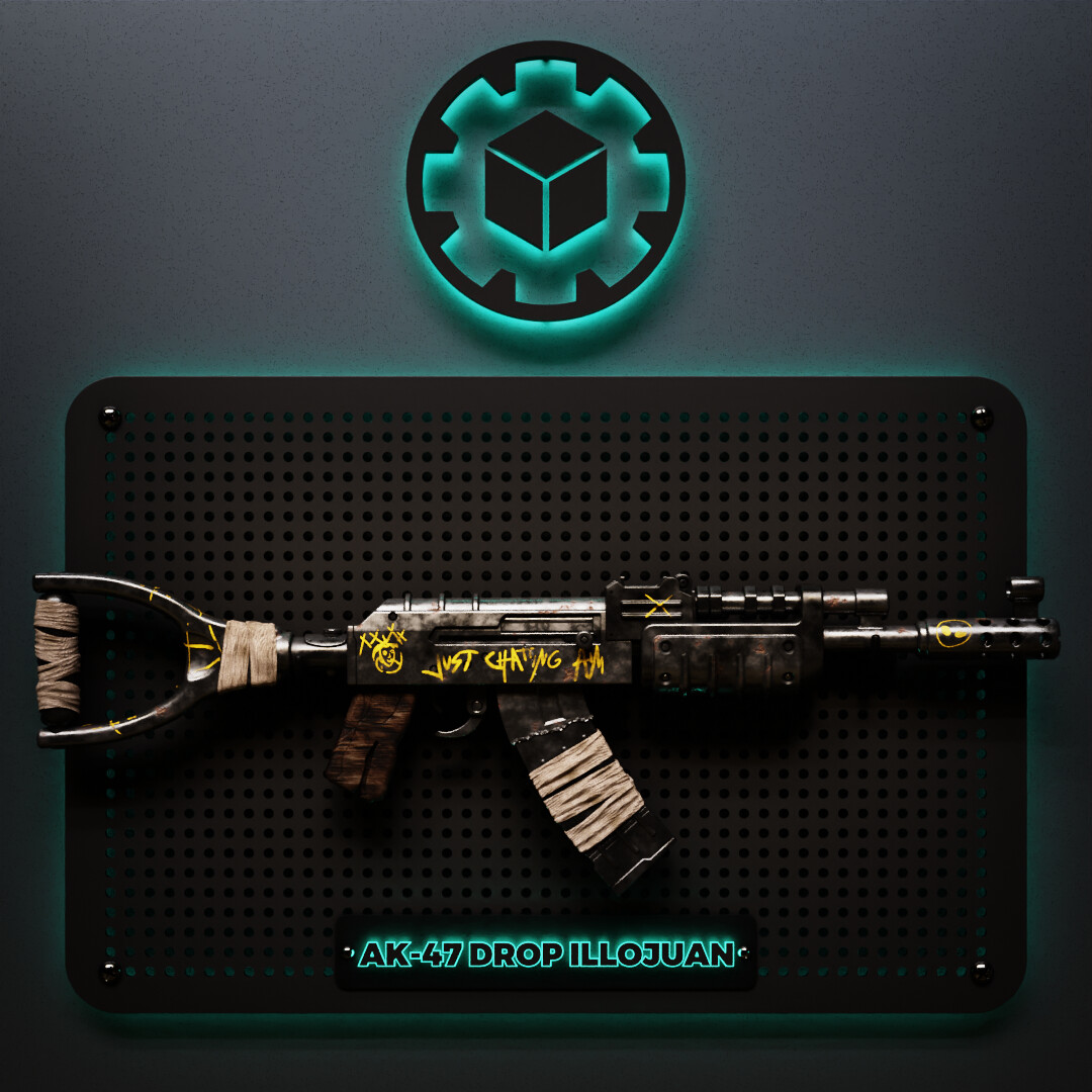 Jesús Búa - AK 47 Illojuan Skin Rust Egoland