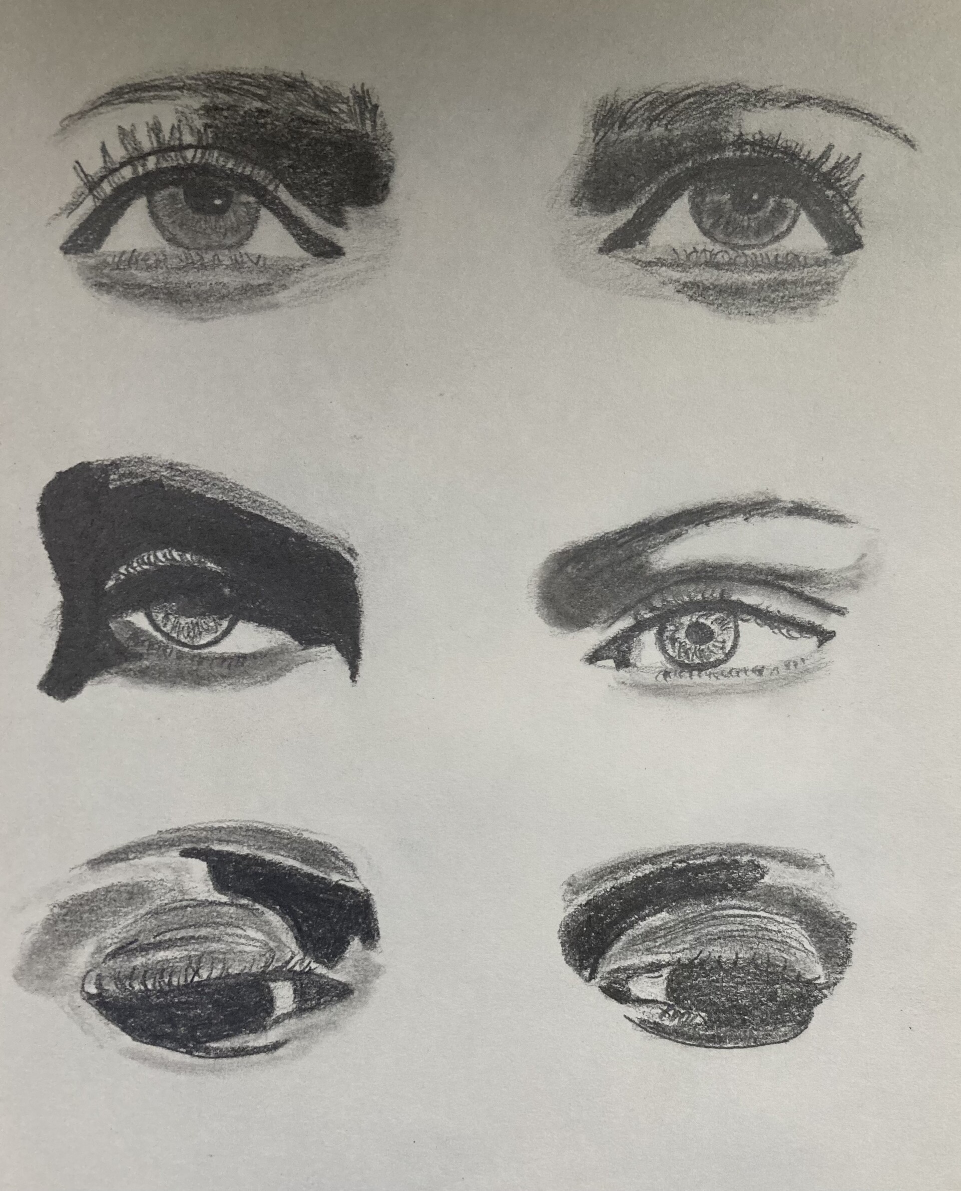 ArtStation - Eyes sketch