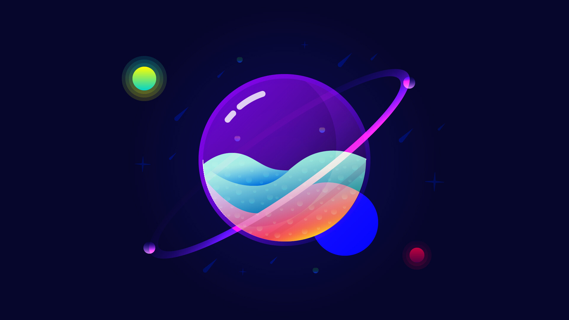 ArtStation - Glass planet