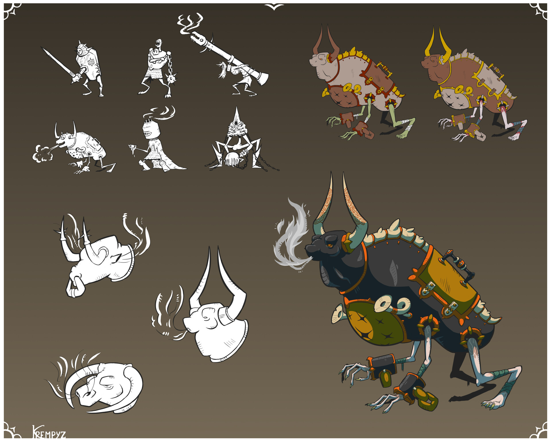 ArtStation - Red-hot prisoner