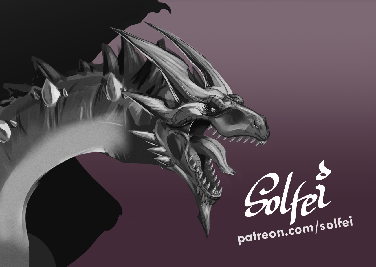 ArtStation - Dragon head study 001