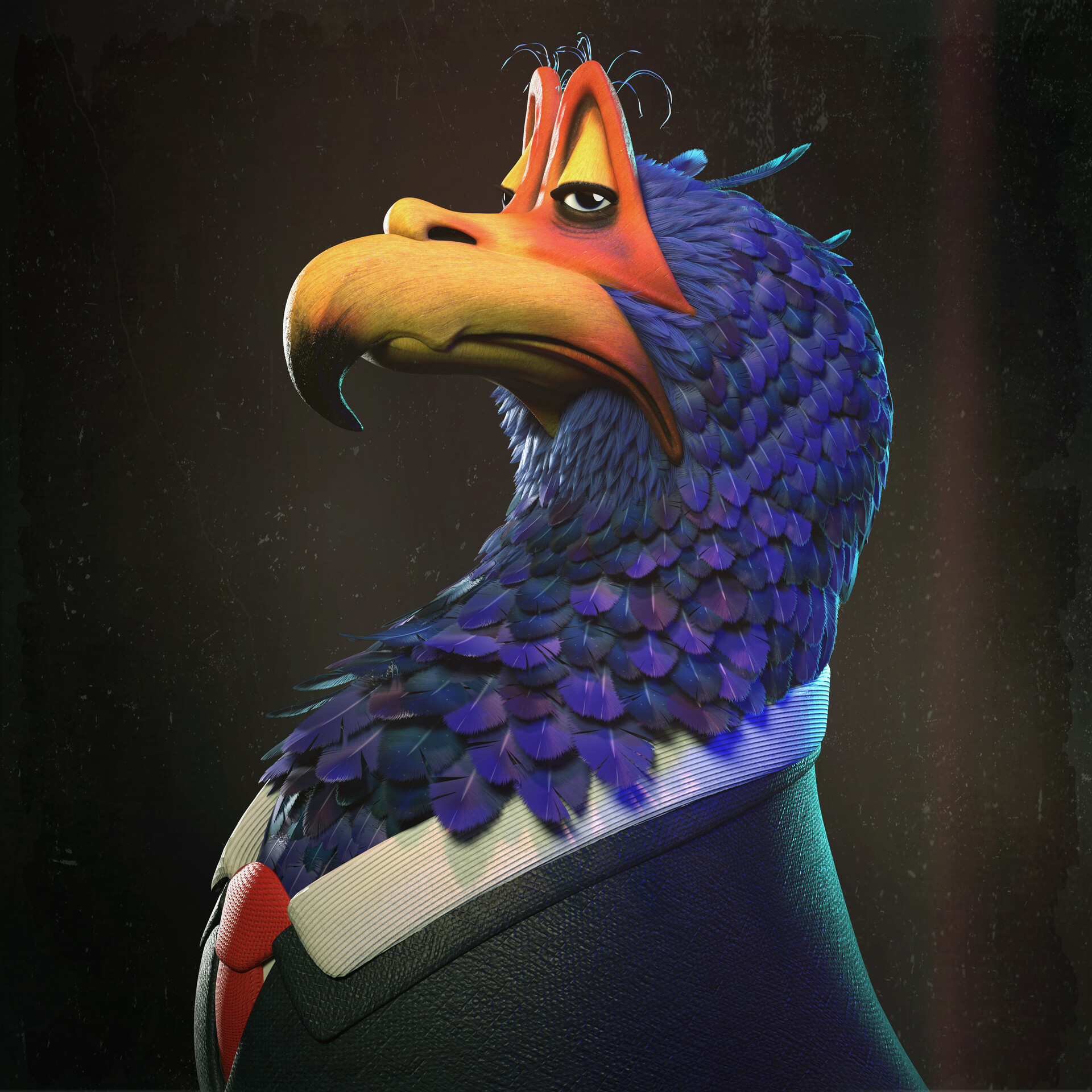 ArtStation - Bird Portrait