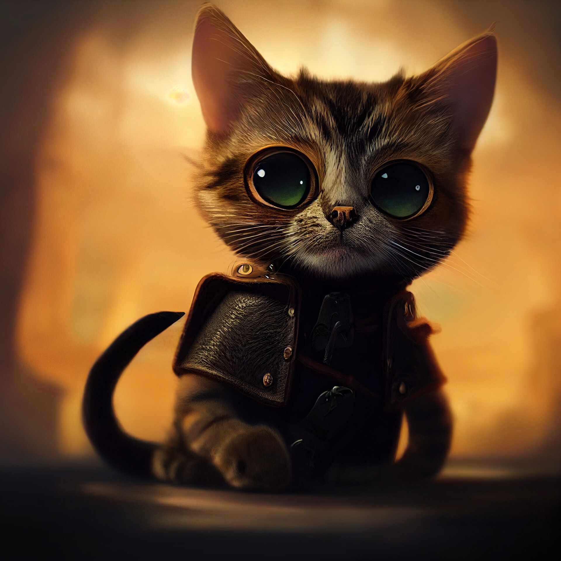 ArtStation - Cute kitten character concept art