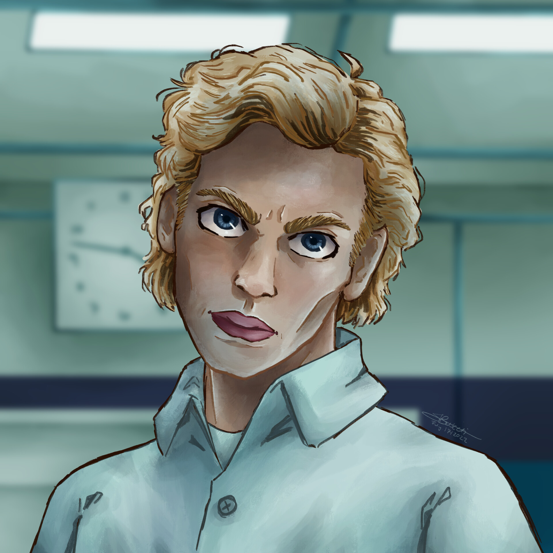 Sera - Stranger Things Portrait Study