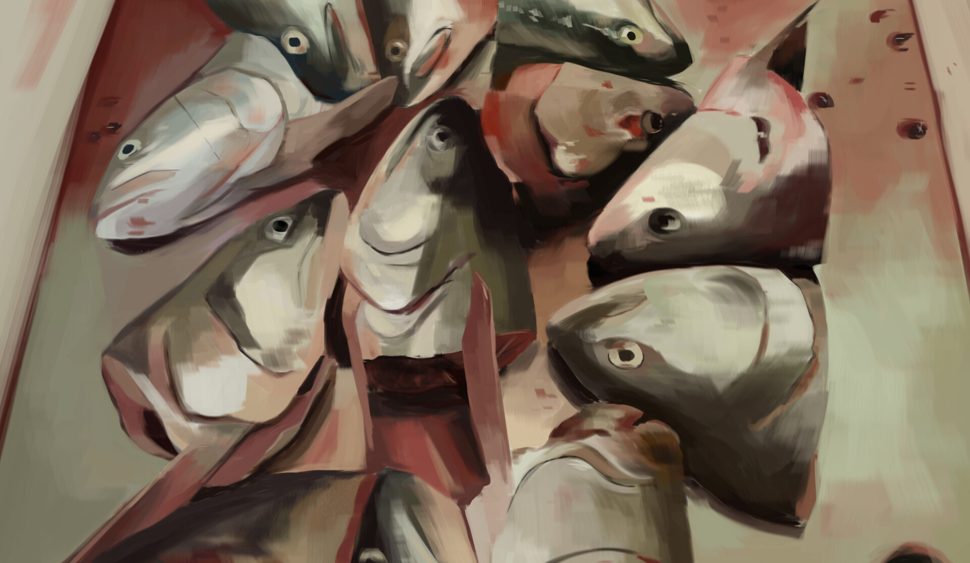 ArtStation - fish heads