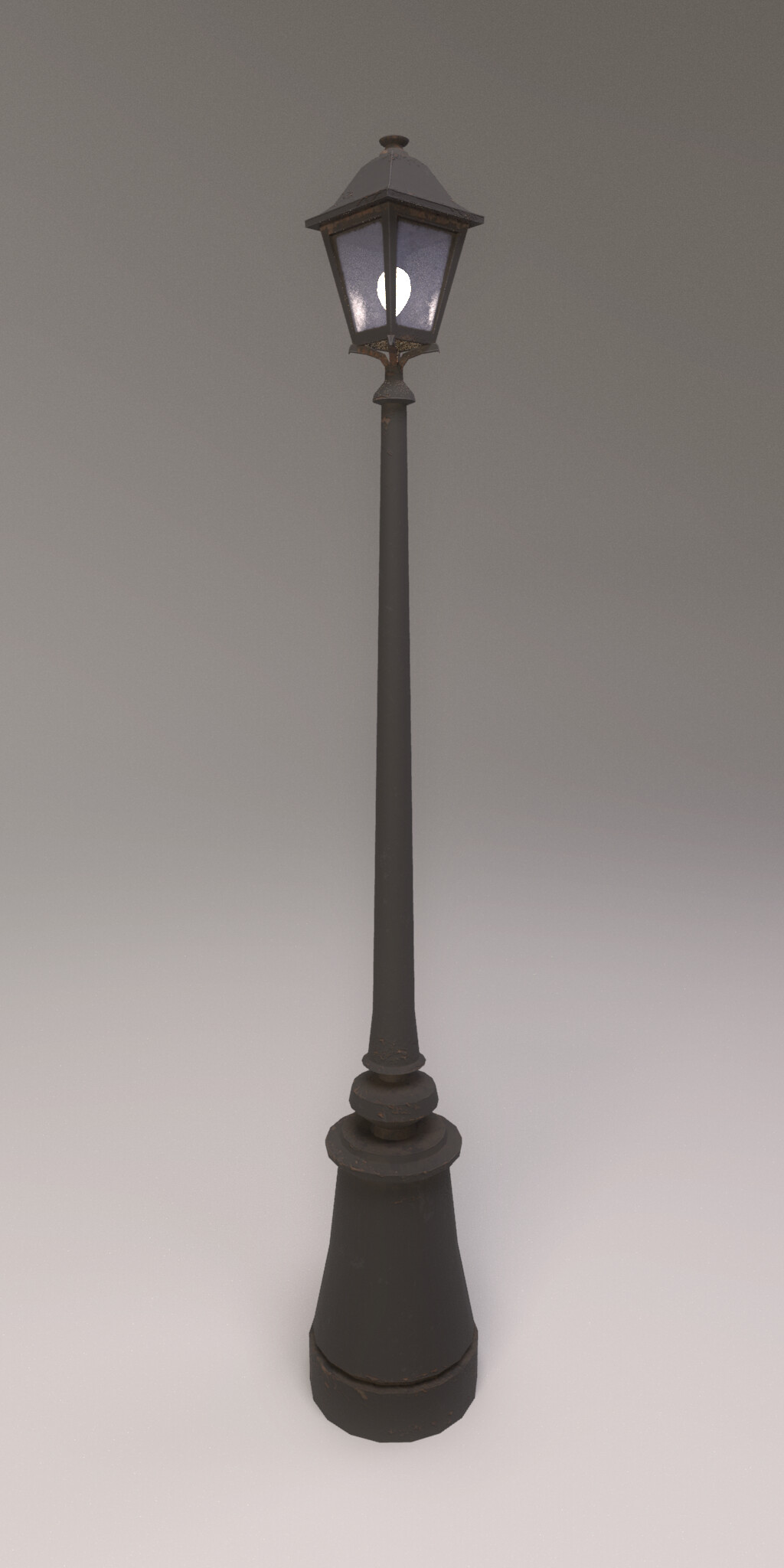 ArtStation - Low Poly Street Lamp