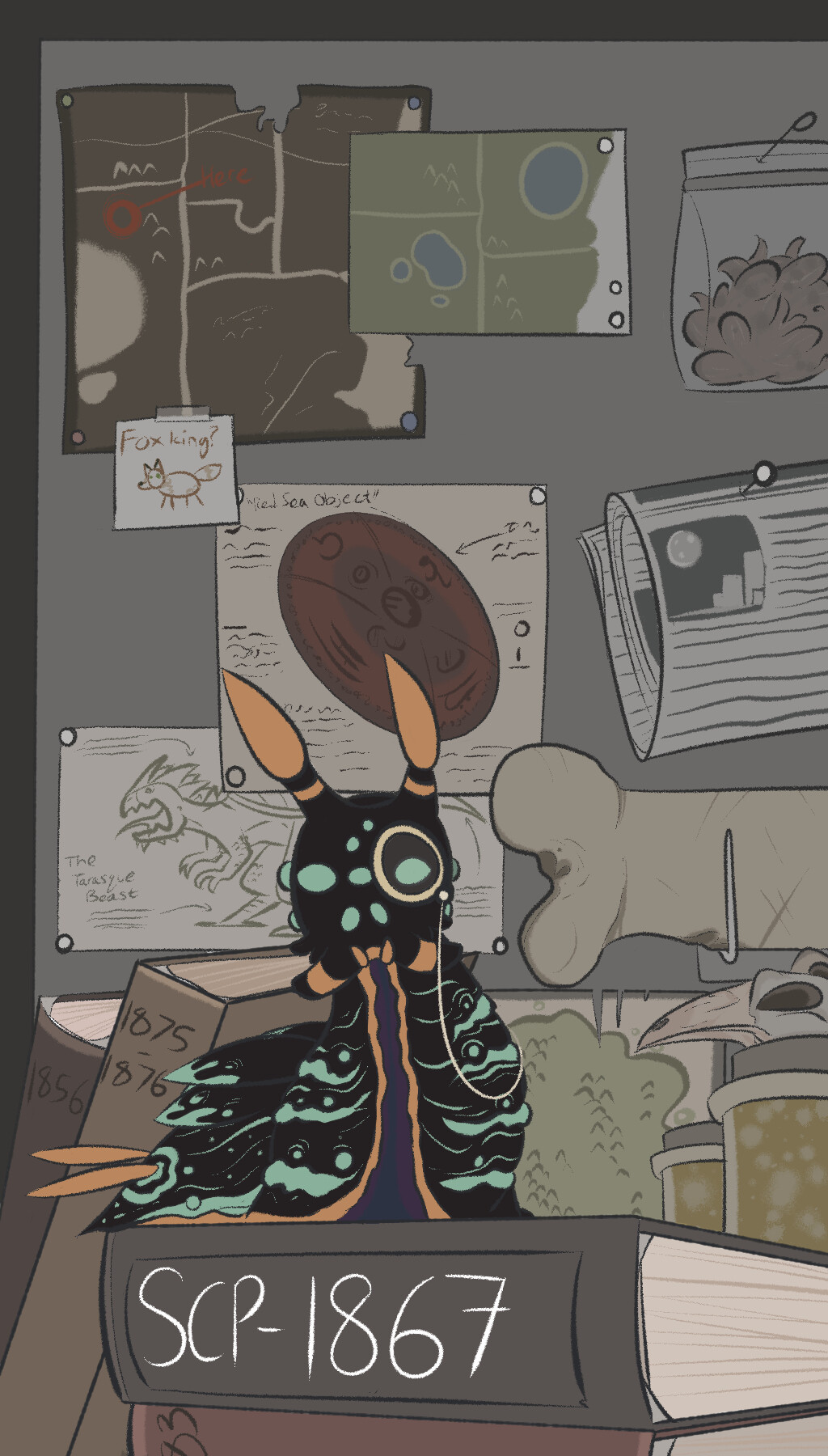 ArtStation - SCP-1867: SCP ARTWORK 2021