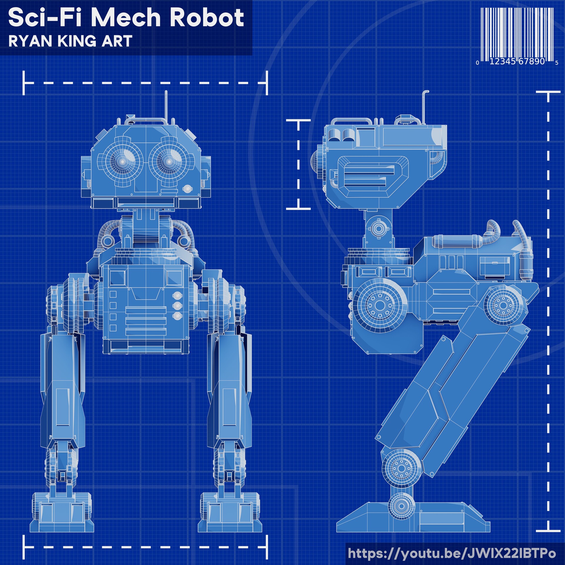 Ryan King - Procedural Stylized Shader (Blender Tutorial)
