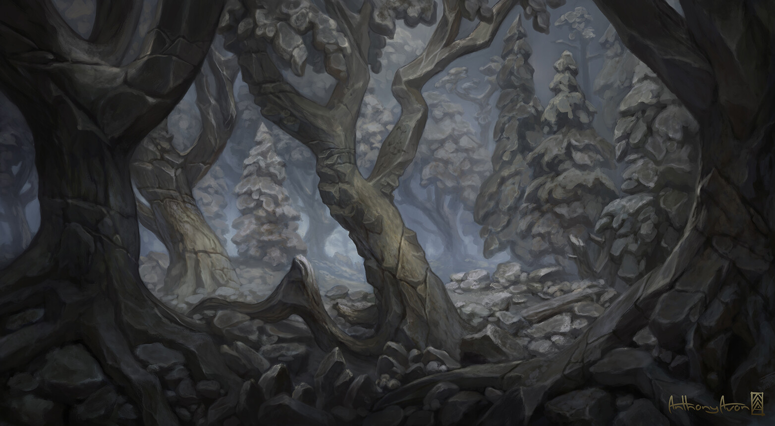 ArtStation - Petrified Forest