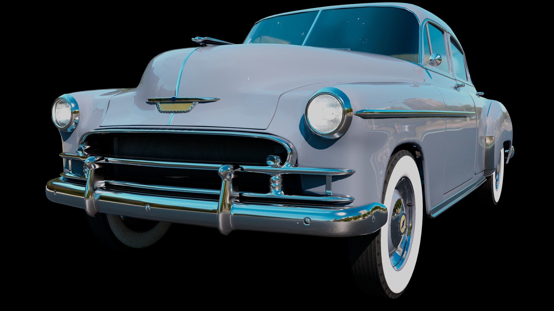 ArtStation - 1950 Chevrolet Fleetline