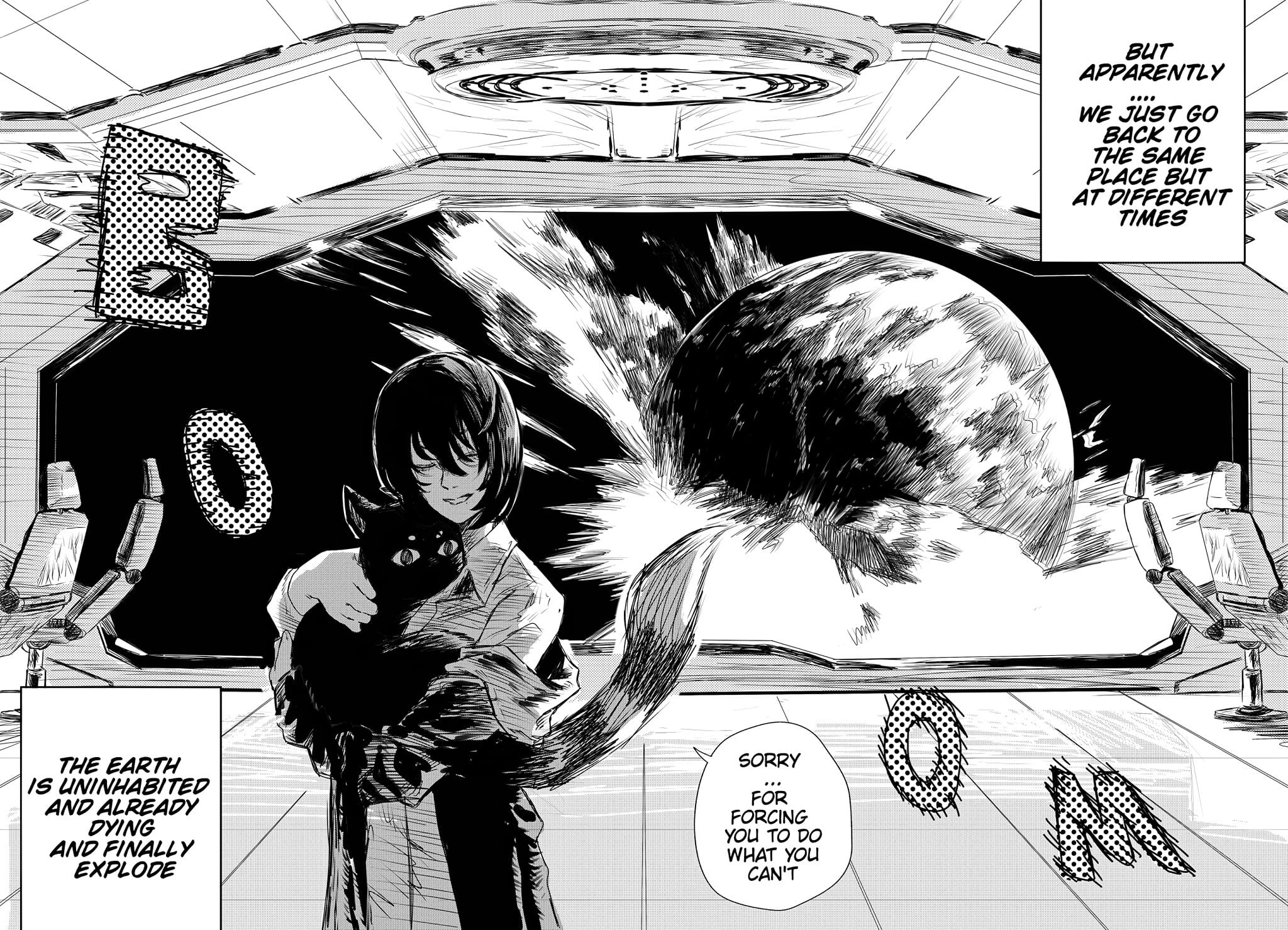 Avetetsuya Studios - Manga / Comic Art / Comic BW SAMPLE