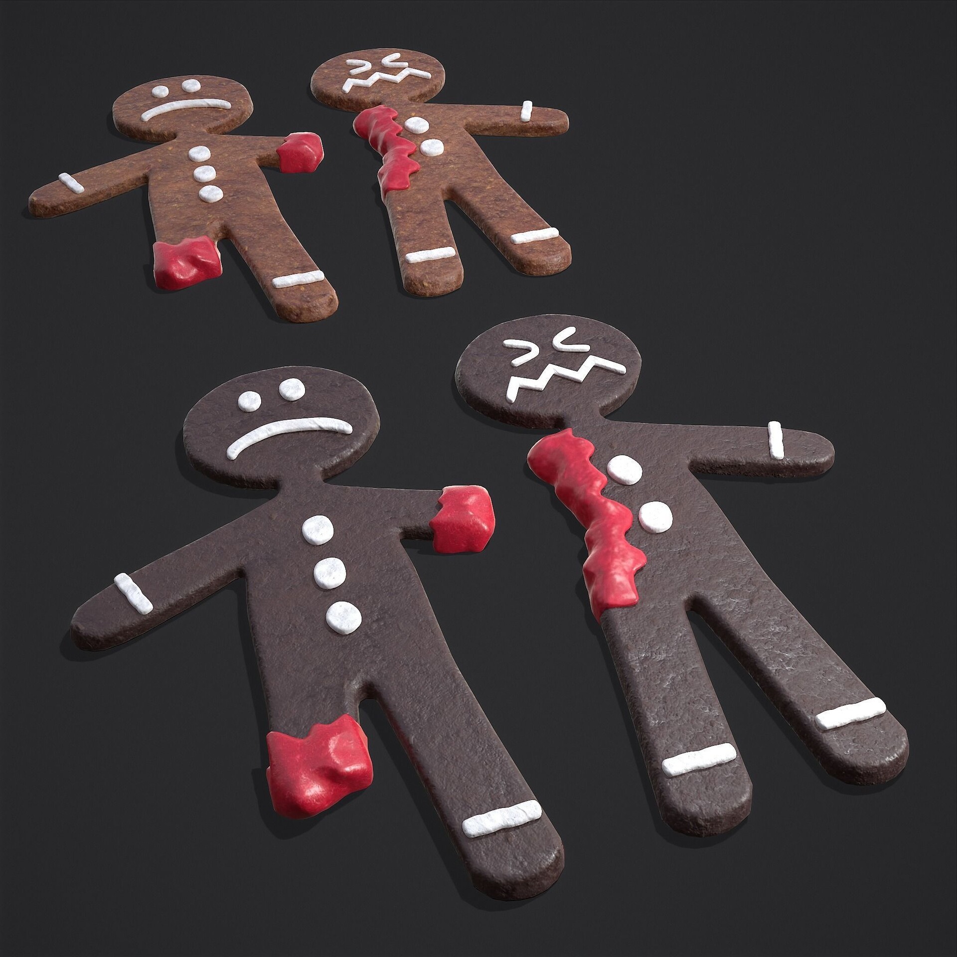 ArtStation - Half Eaten Cookie Men