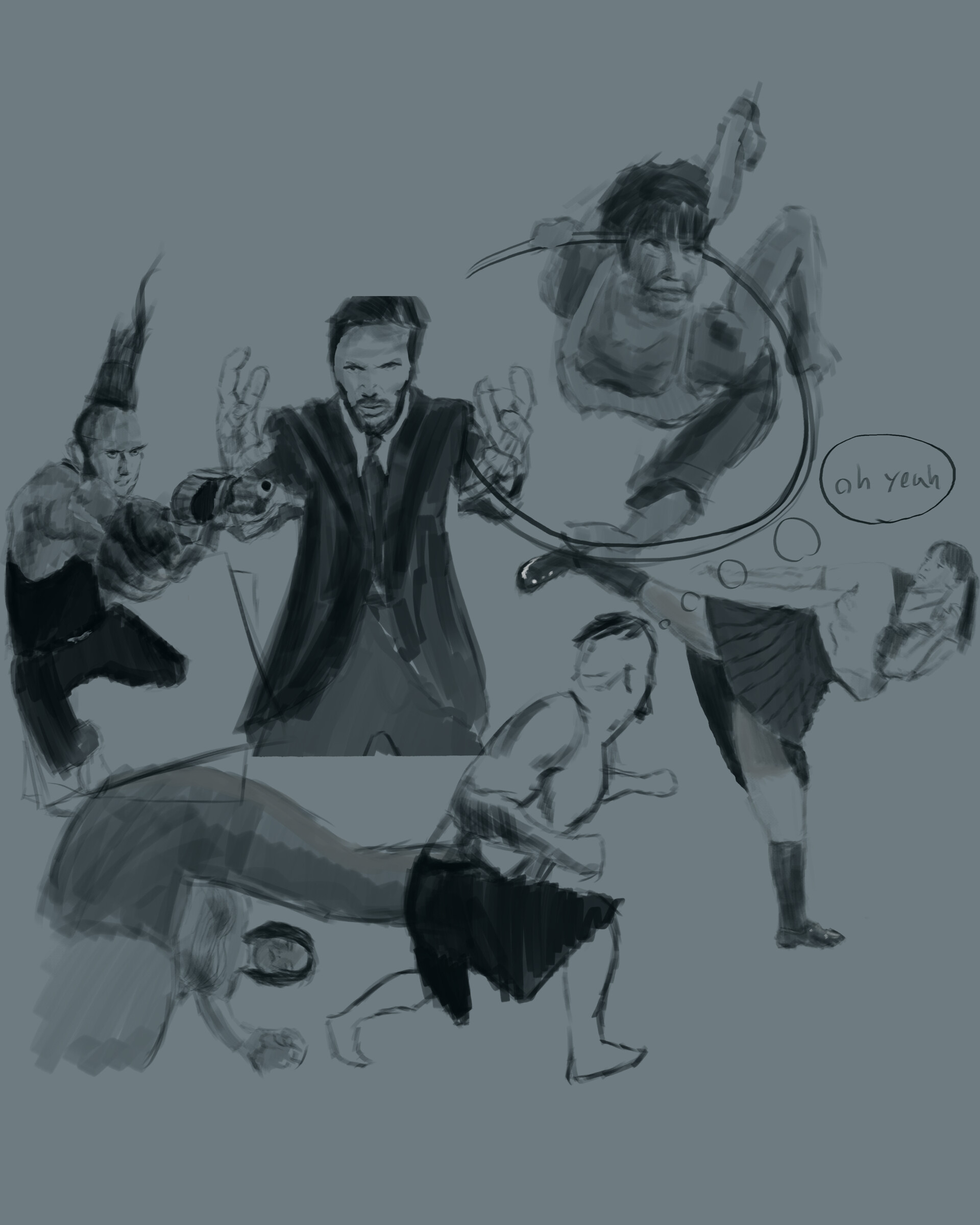 ArtStation - Gesture Studies
