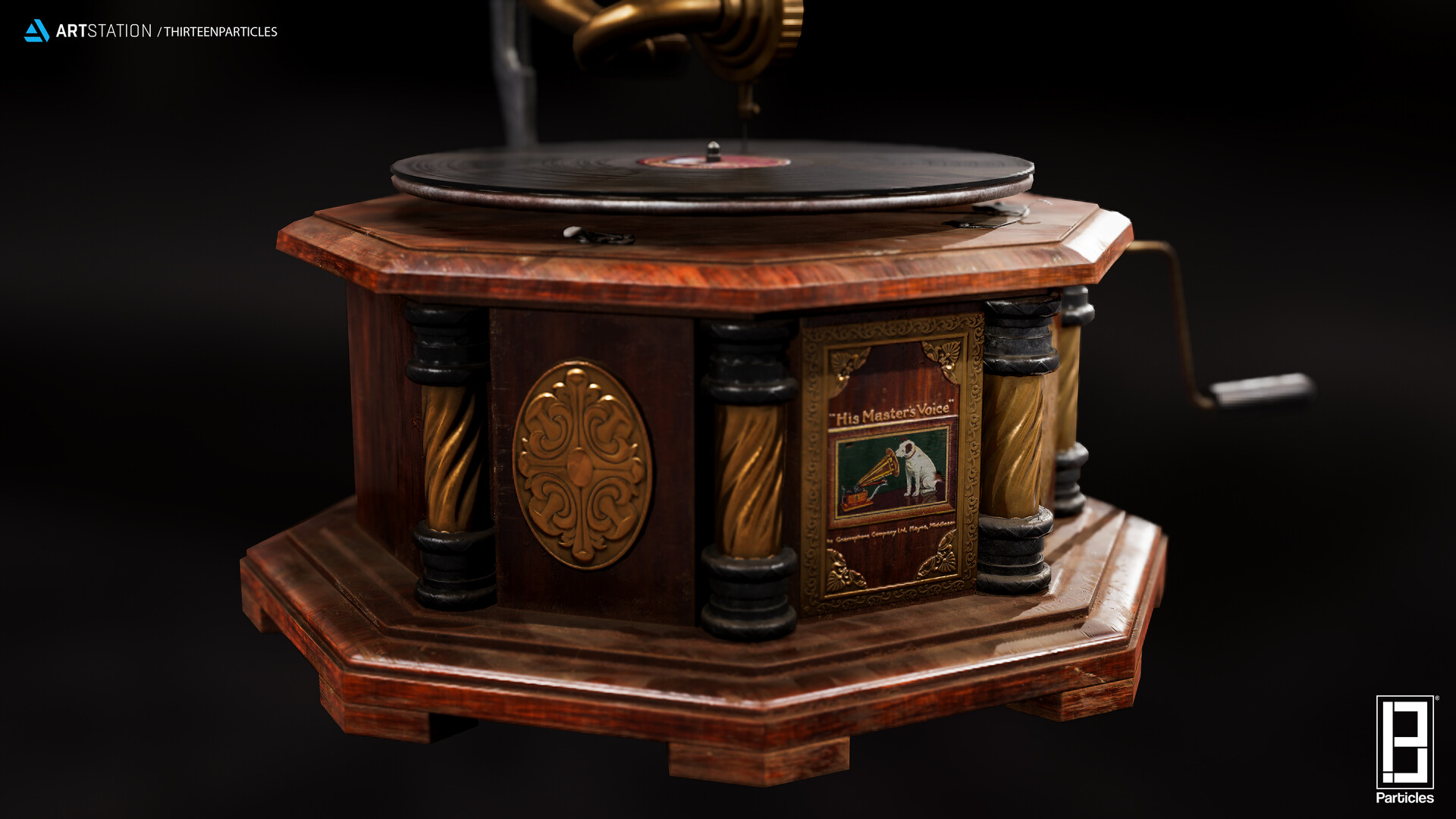 13 Particles Studio - Gramophone | Game Ready Assets