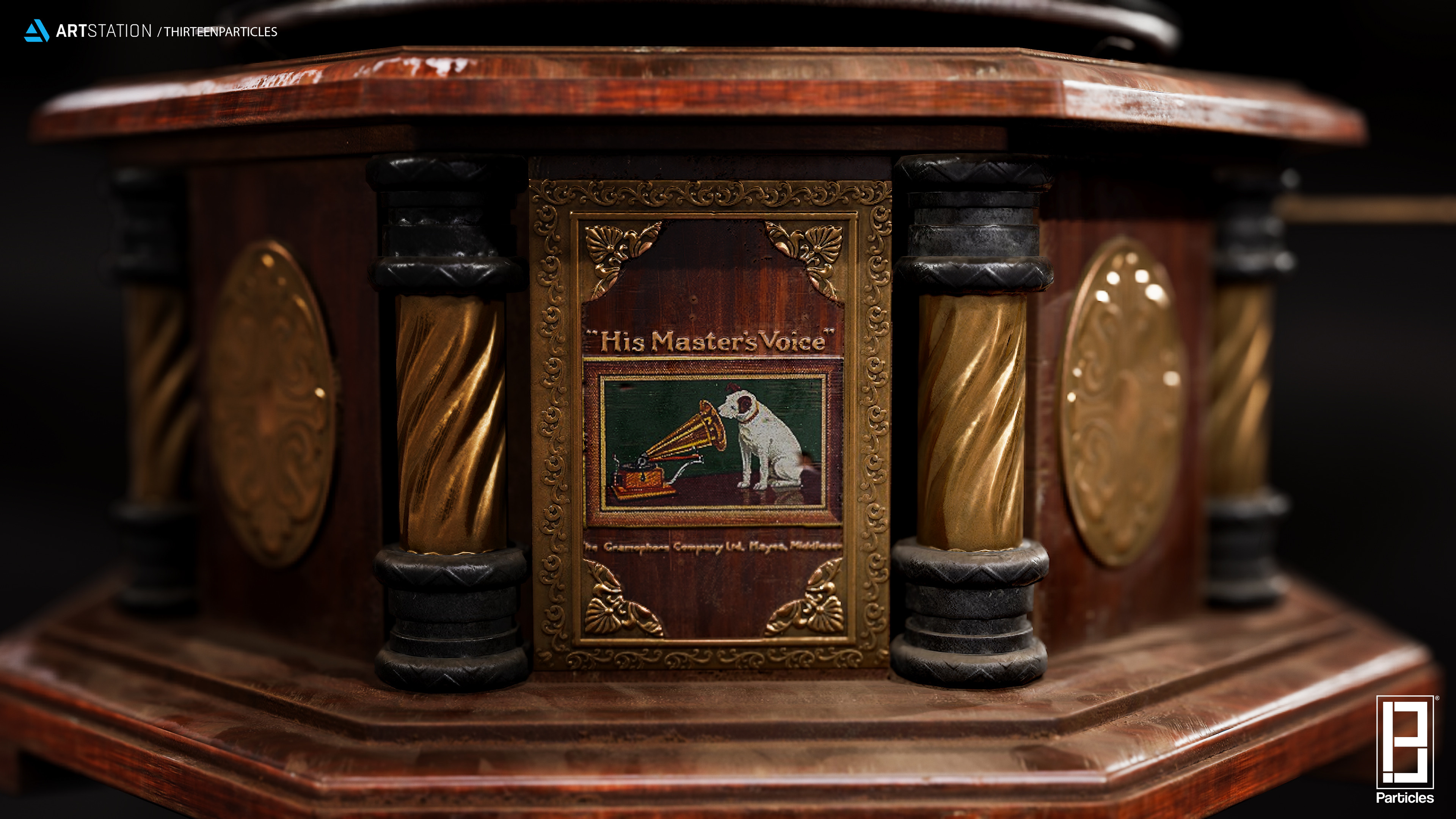 13 Particles Studio - Gramophone | Game Ready Assets