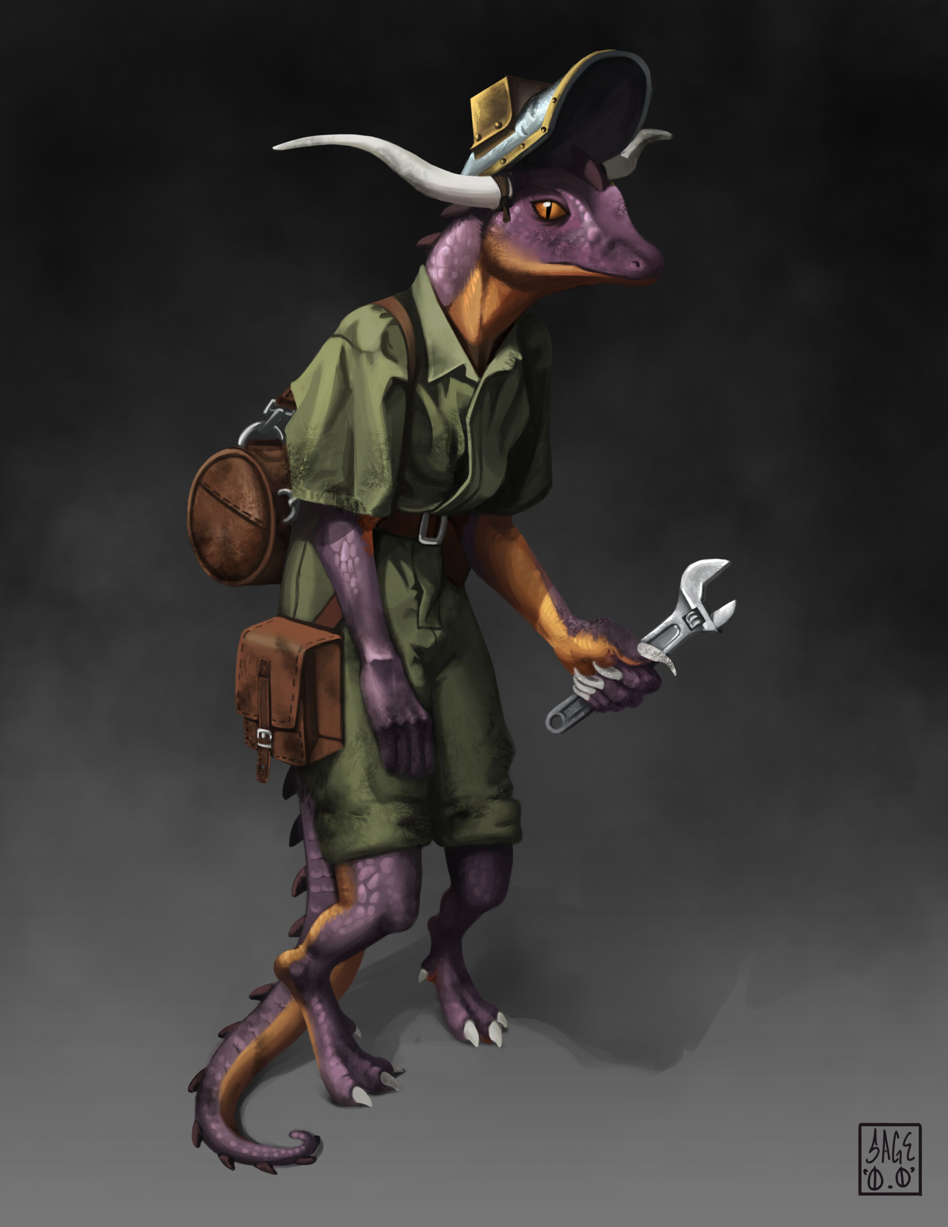 ArtStation - Dragon Mechanic Concept