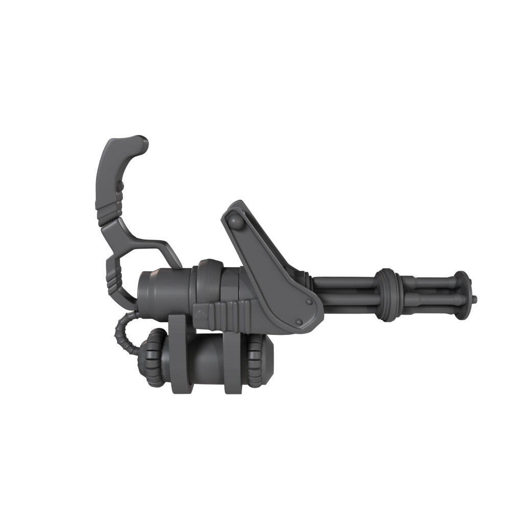 ArtStation - machine gun