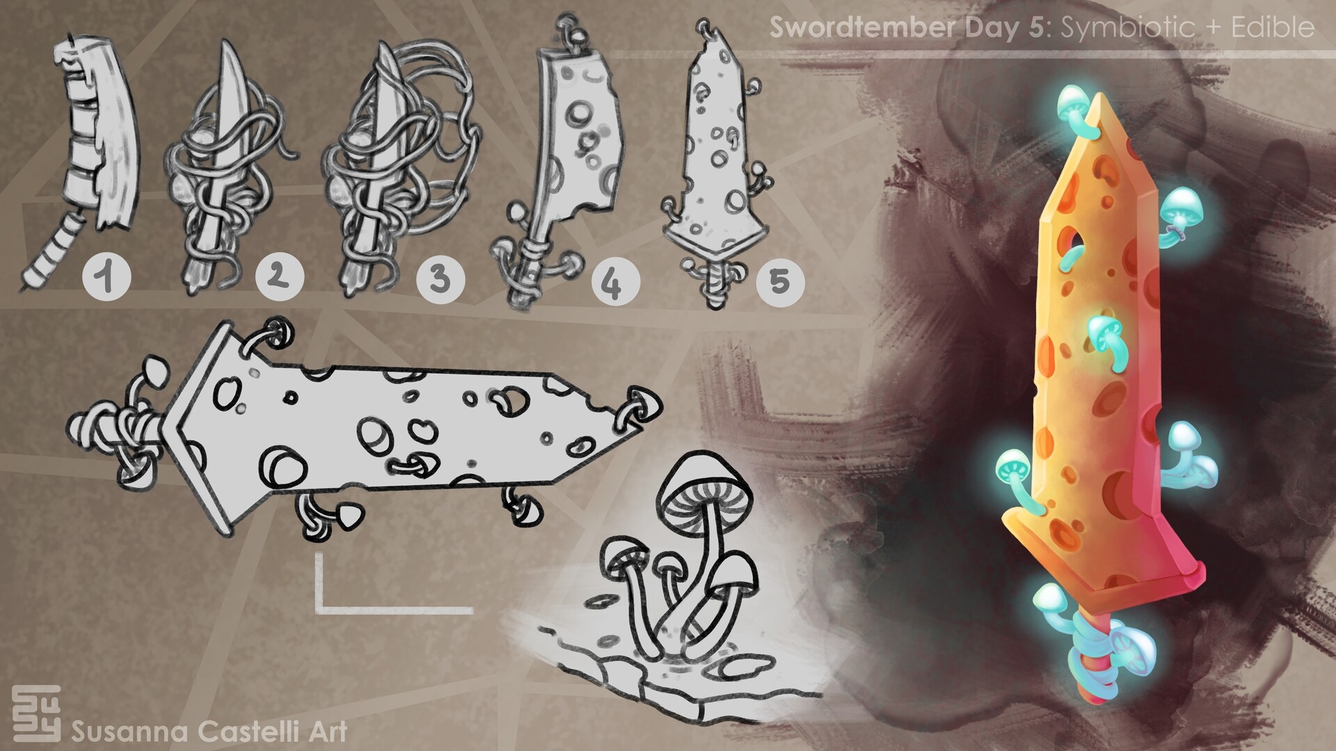 Susanna Castelli - Swordtember 2022 - Week 1