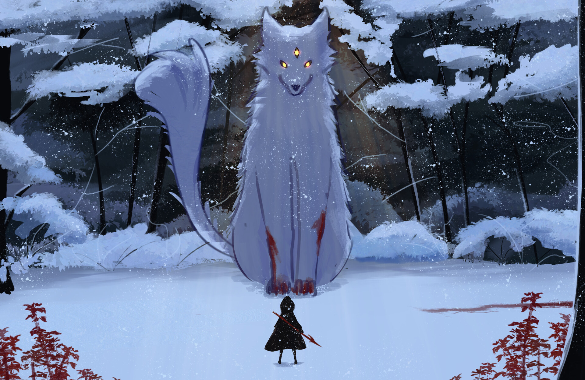 ArtStation - Snow Fox