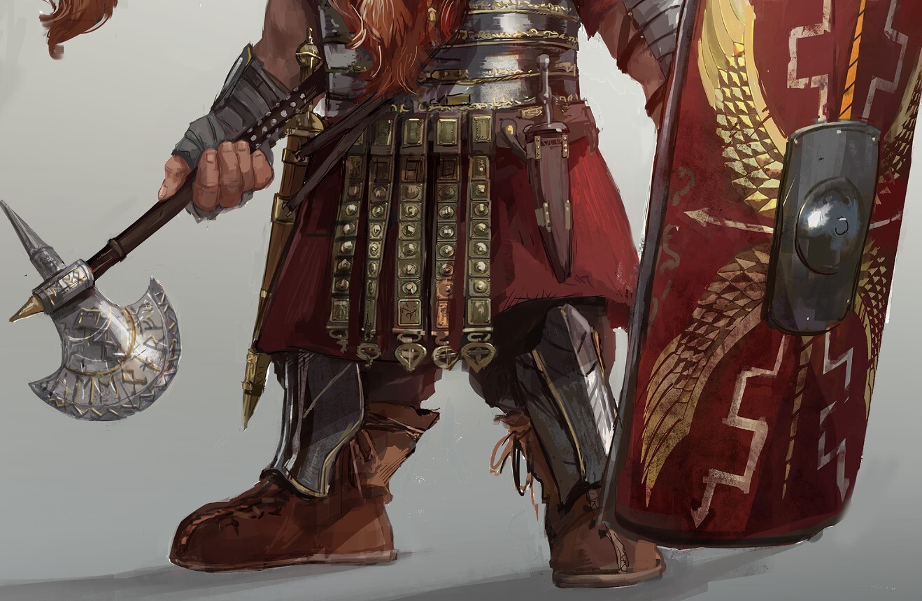 Valentina - Dwarf Centurion Olgierd Hammarbjarg - DnD fighter character ...